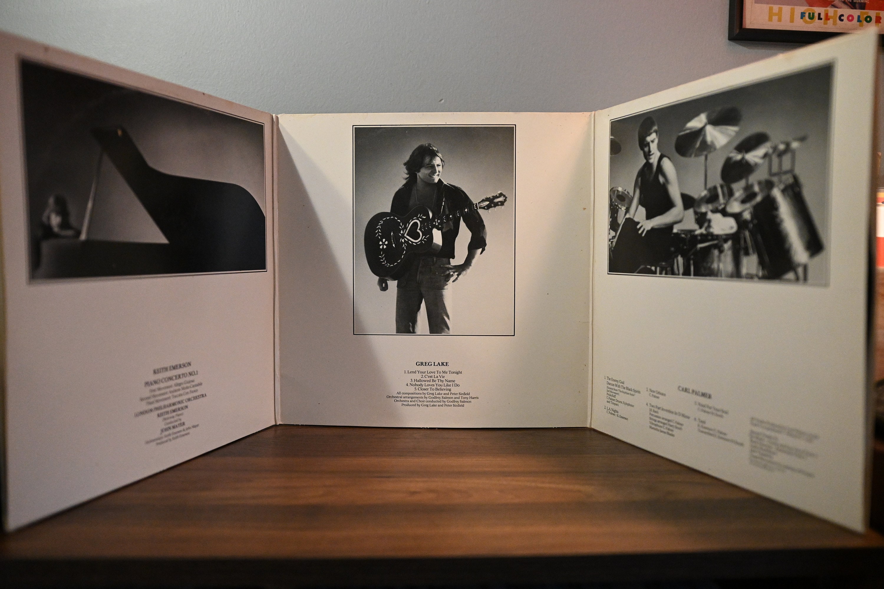 Emerson Lake & Palmer - Works Volume 1 - Vinyl Record - Gatefold LP ...