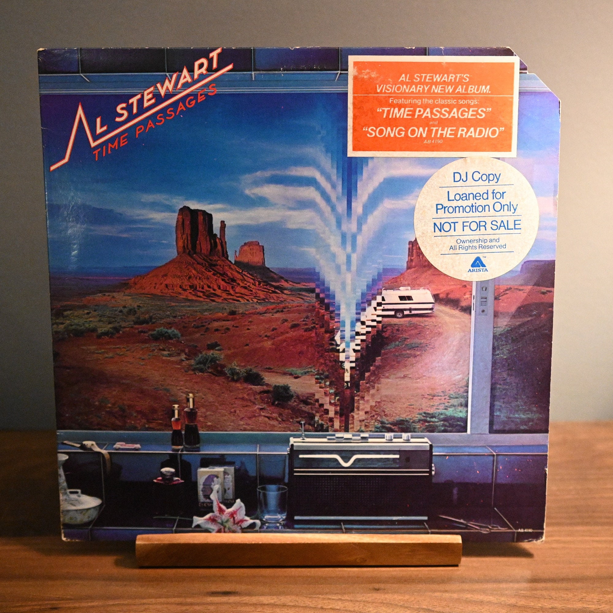 Al Stewart Time Passages Vinyl Record PROMO Original Pressing LP Album 1978 Folk Rock, Soft Rock ...