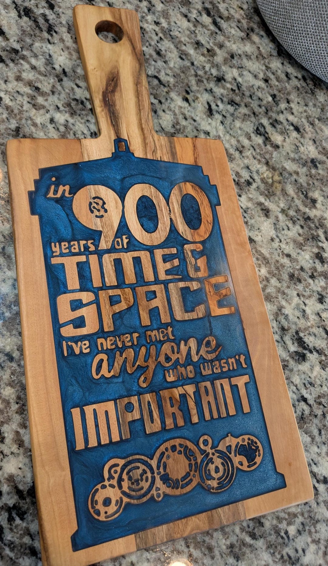 Dr. Who Kitchen Sign Cutting Board - Etsy