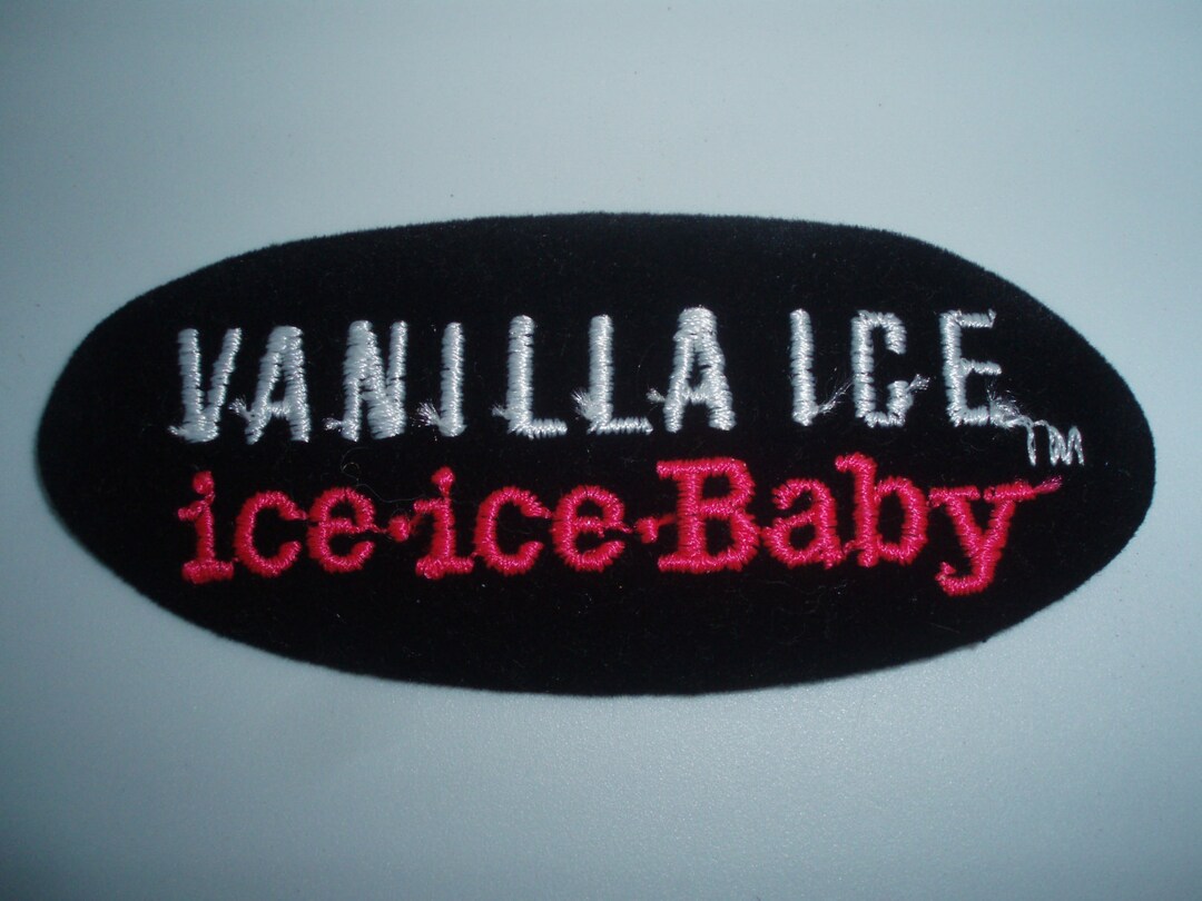 Vanilla Ice/ Patch/ Ice Ice Baby/ Vintage - Etsy