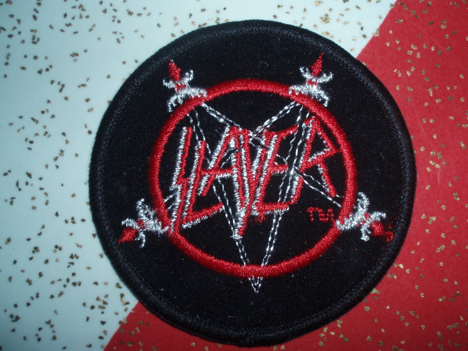 Slayer Patch Thrash Metal Collectible - Etsy