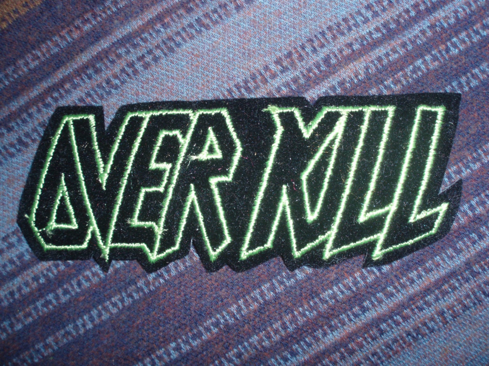 Overkill - Patch - Thrash Metal - Collectible - Bobby Ellsworth - Etsy