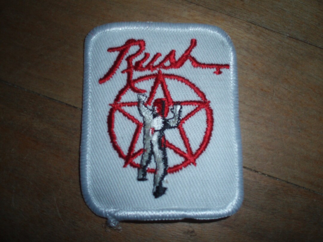 Rush Patch, Tom Sawyer, Collectible, Neil Peart Souvenir, FREE SHIPPING ...
