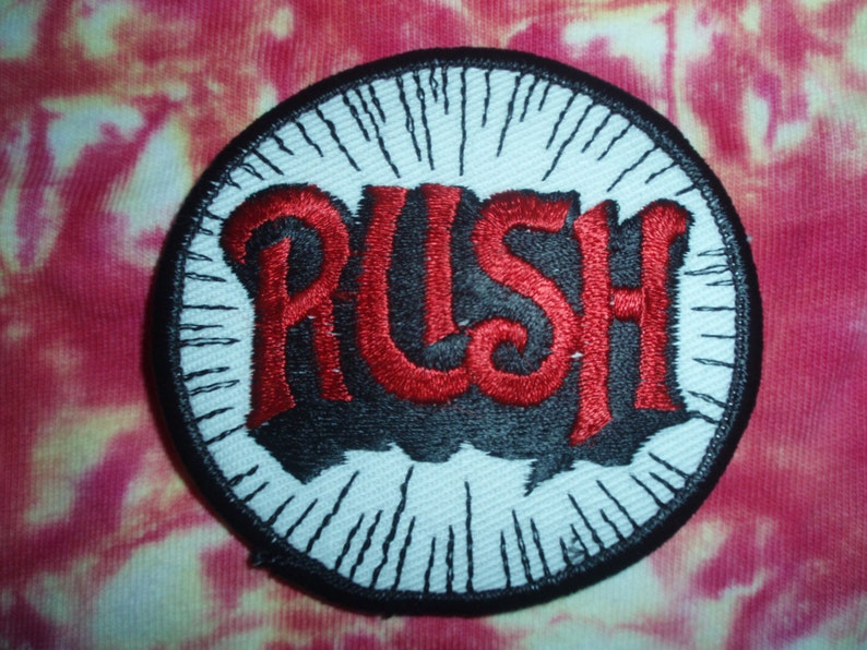 Rush Patch, Vintage, Music, Collectibles, Neal Peart Patch, FREE ...