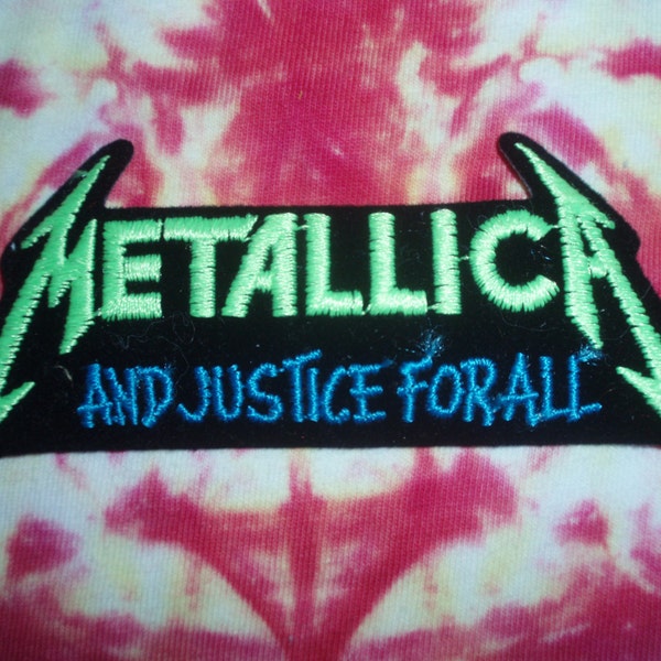 Metallica Patches - Etsy