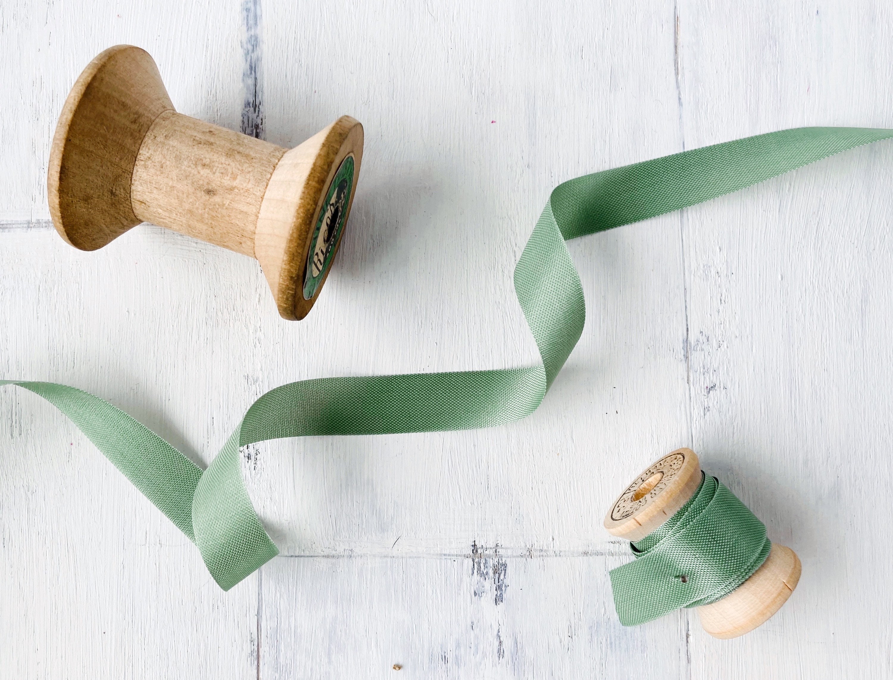 Eucalyptus Green Seam Binding Ribbon Pastel Green Gift Wrap | Etsy