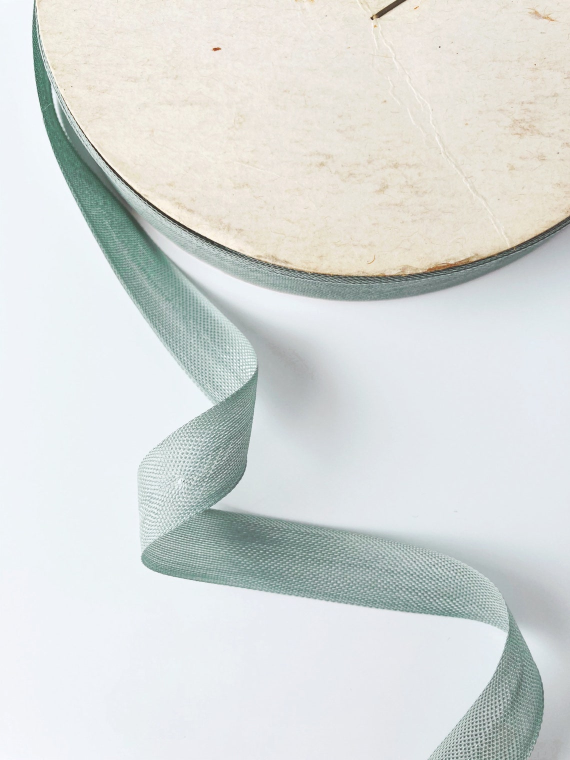 Vintage Blue Seam Binding Ribbon Delicate Pale Cloud Blue | Etsy