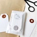 Small White Paper Tags • Old Fashioned Luggage Tags • for Packaging and ...