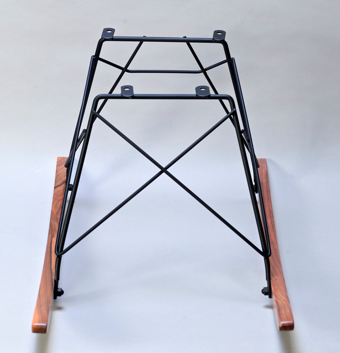 Eames Herman Miller Chair ROCKER BASE Black Frame Walnut - Etsy