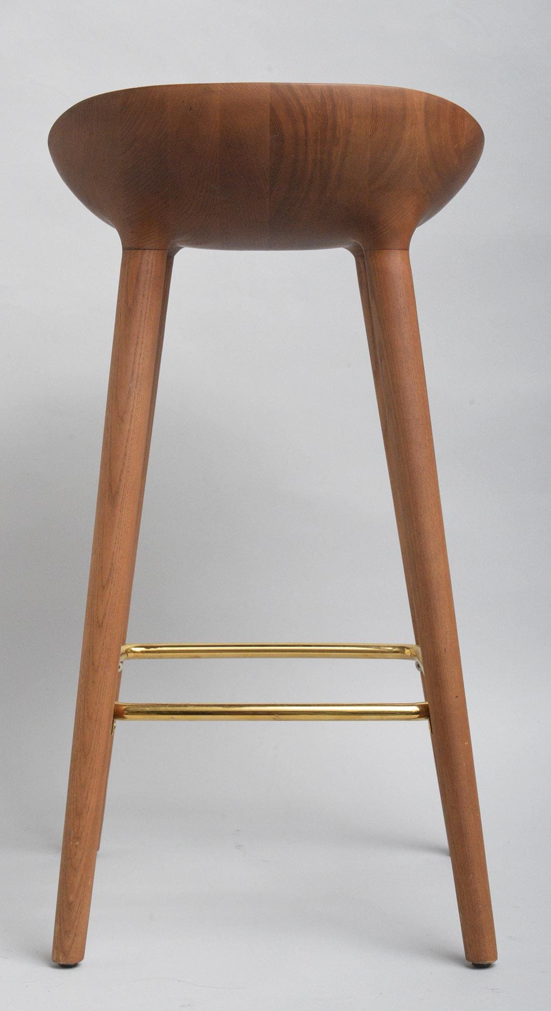 Mid -century Modern Furniture Bar Stool Walnut Colorash Wood - Etsy