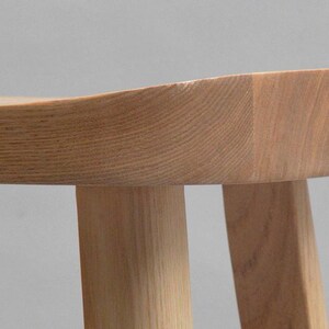 Ash Wood Bar Stool Natural Color - Etsy