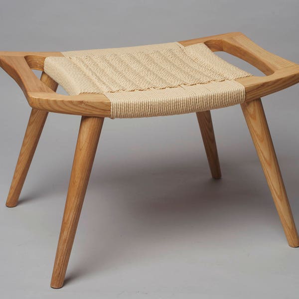 Wood Foot Stool - Etsy