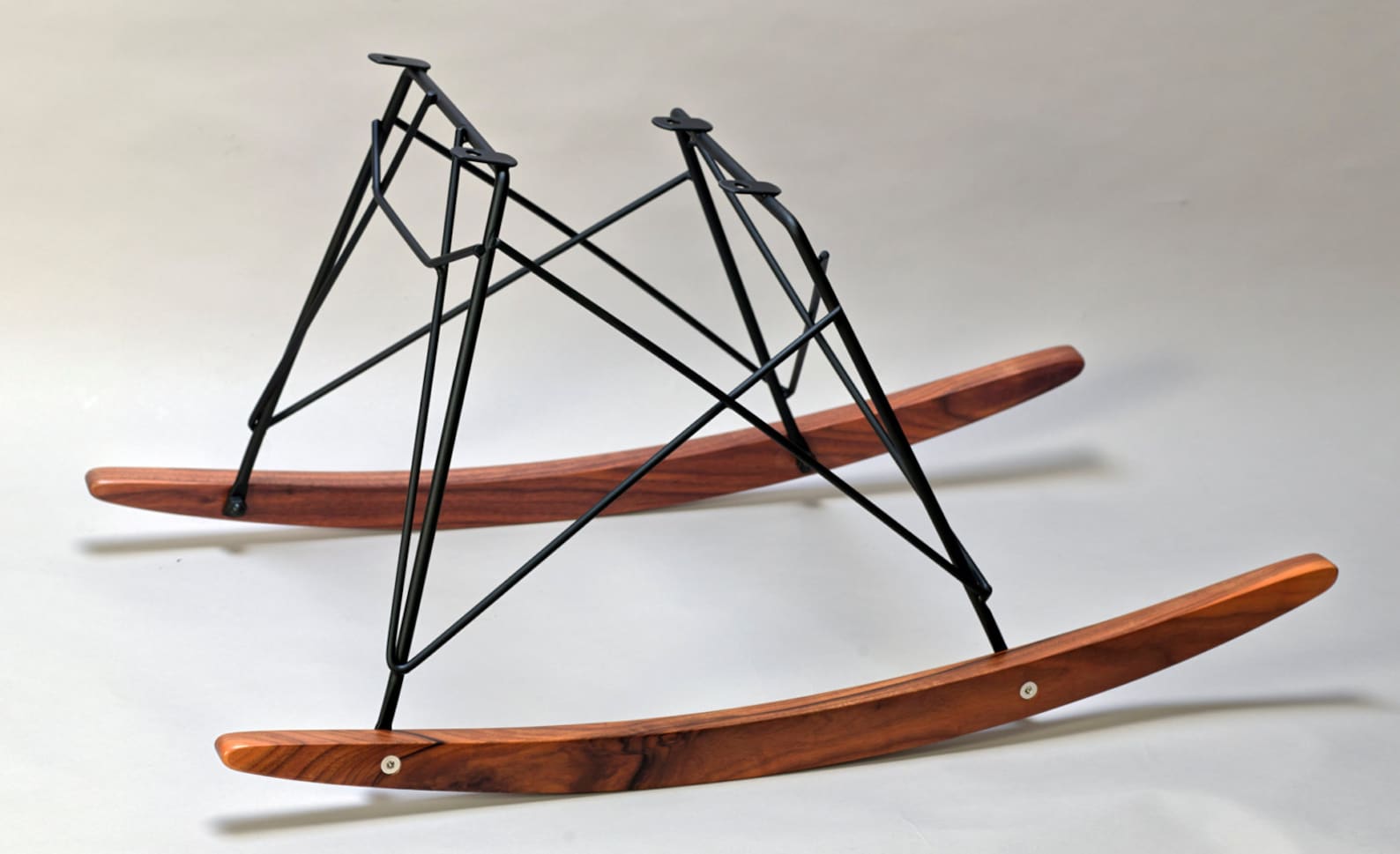 Eames Herman Miller Chair ROCKER BASE Black Frame Walnut - Etsy