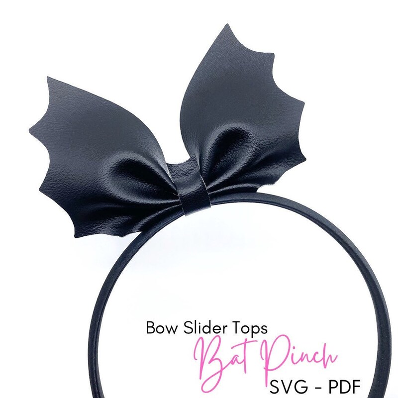 Bat Bow - Etsy