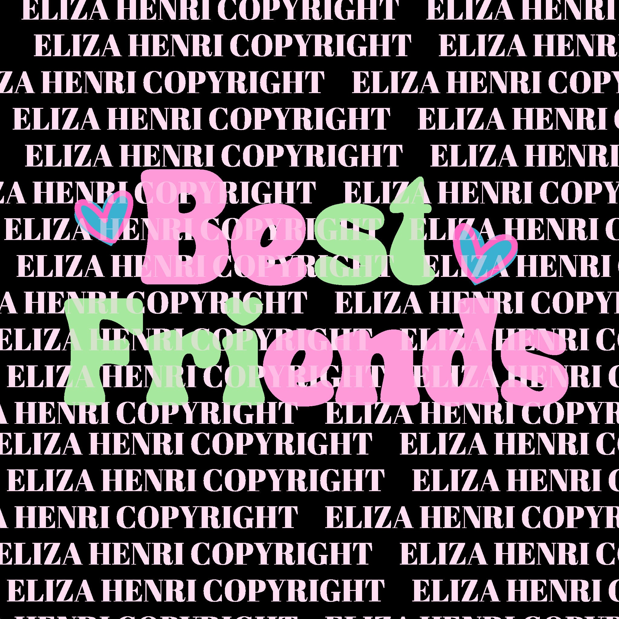Best Friends T-shirt Design, Best Friends Forever Clipart, BFF Png ...