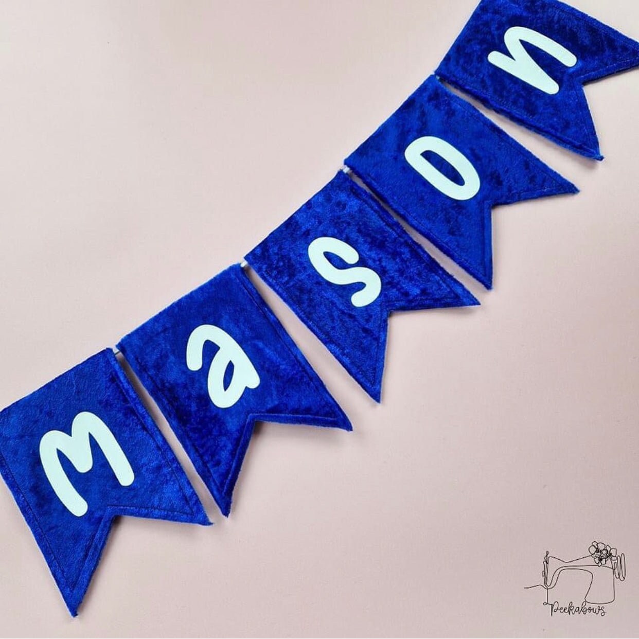 DIY Mini Flag Bunting SVG, Bunting Banner Template, Cake Bunting Svg ...