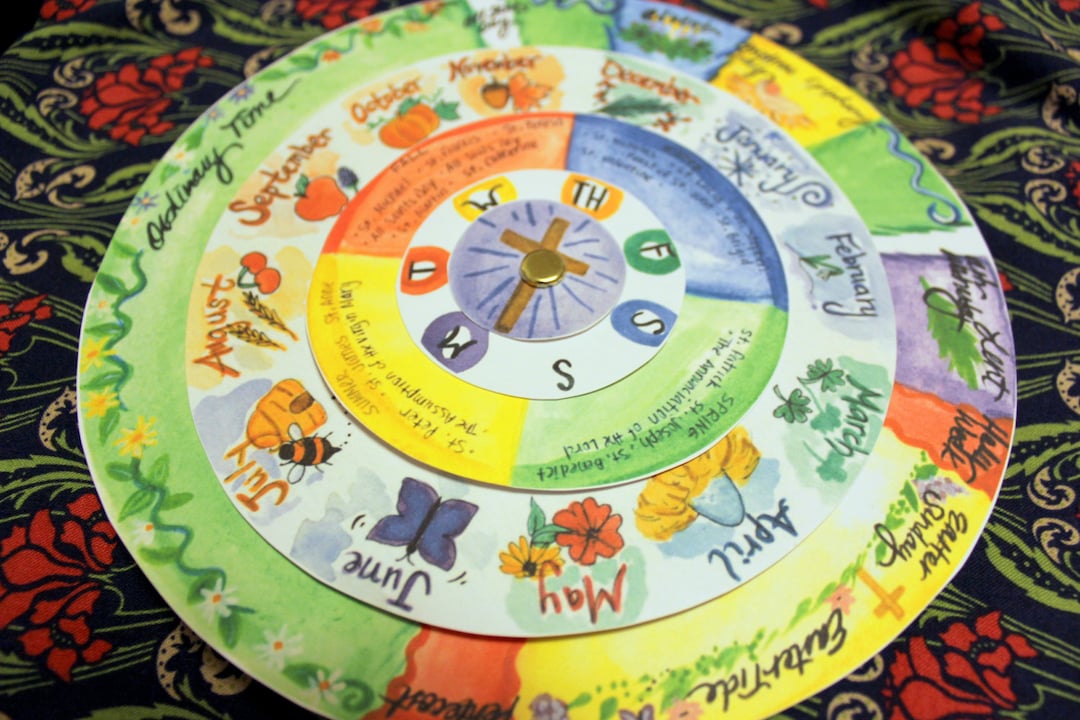 Liturgical Year- Christian Calendar- PDF - Etsy