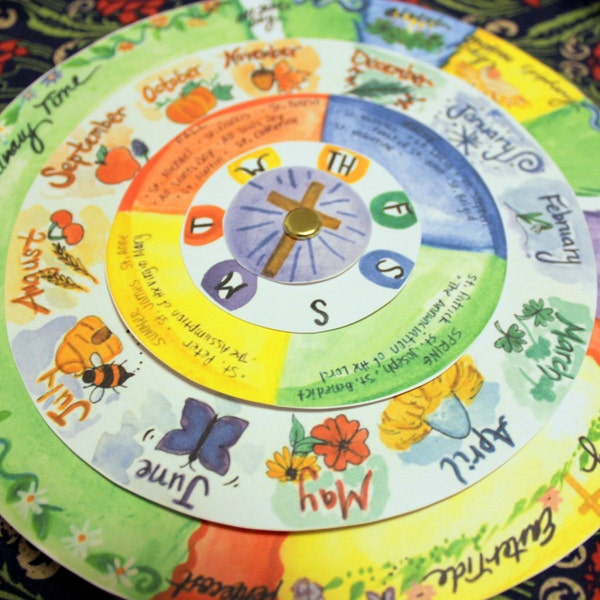 Wooden Liturgical Calendar - Etsy