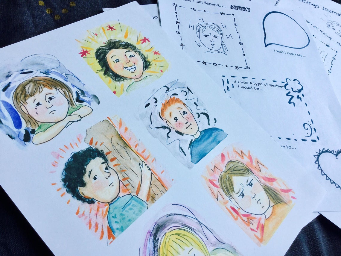 My Feelings Journal - Etsy