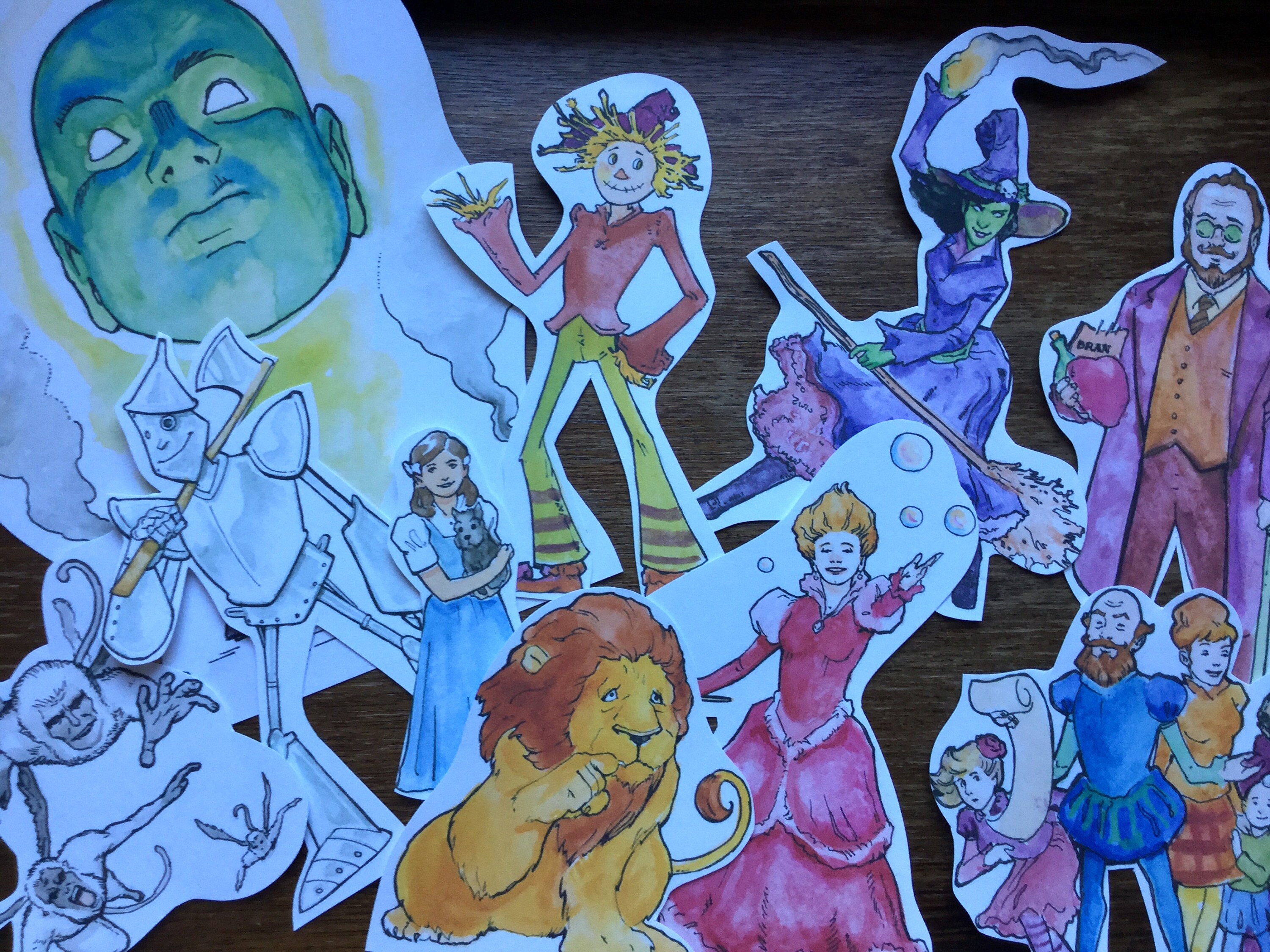 Wizard of Oz Puppet Set | Etsy