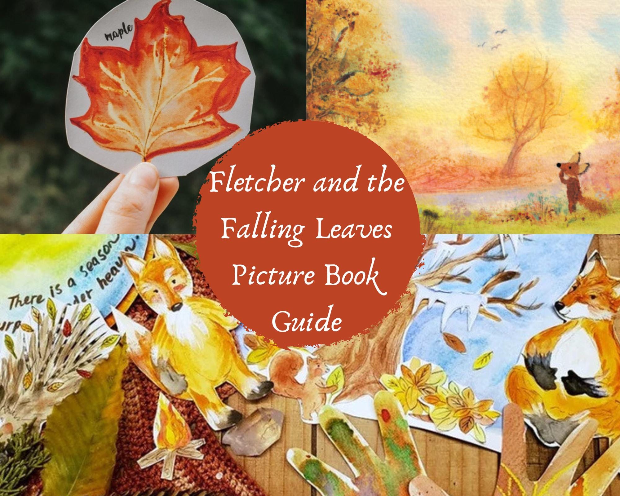 Fletcher and the Falling Leaves Mini Picture Book Guide - Etsy