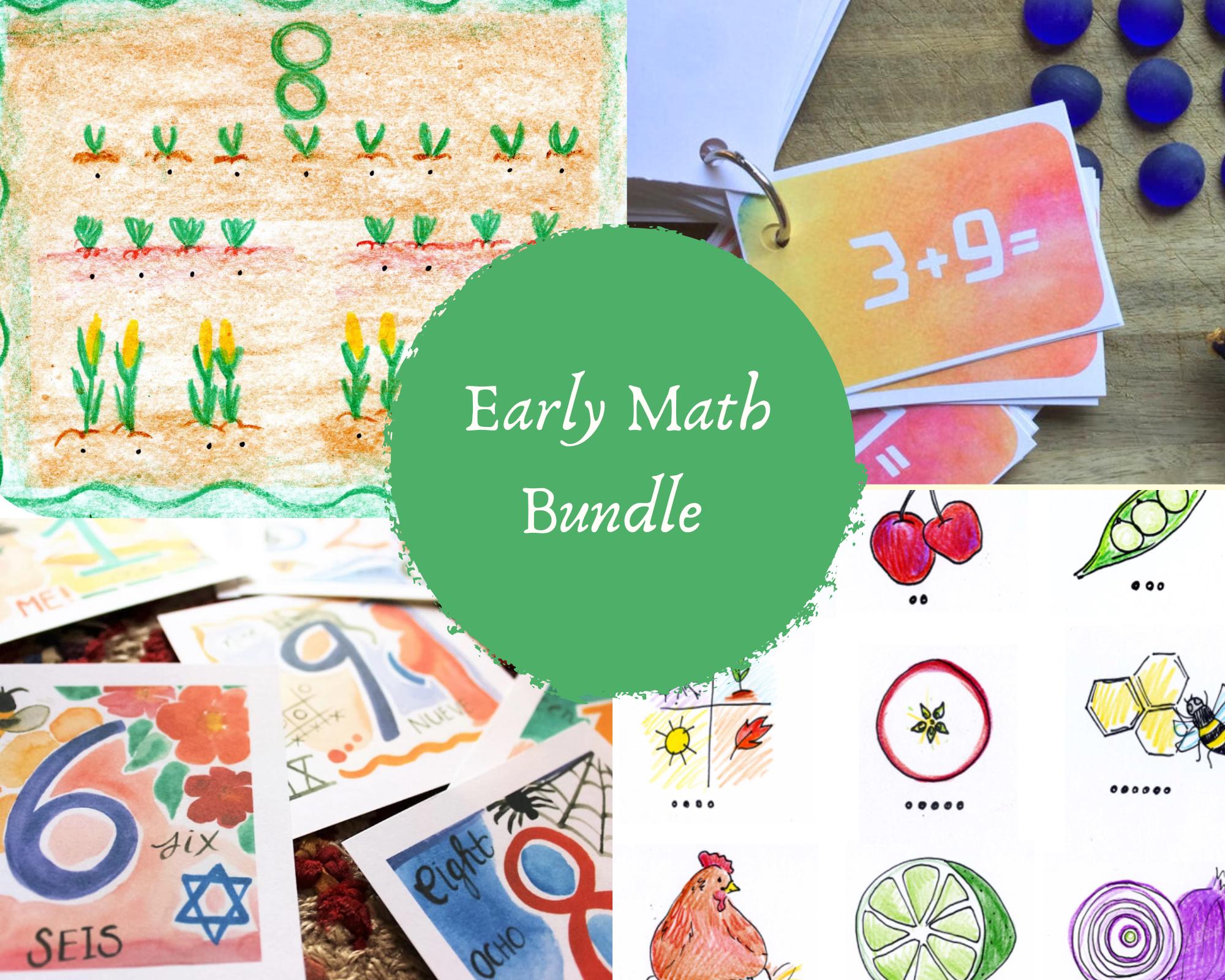 Early Math Bundle: Addition, Money Math, Time, Quality of Numbers - Etsy