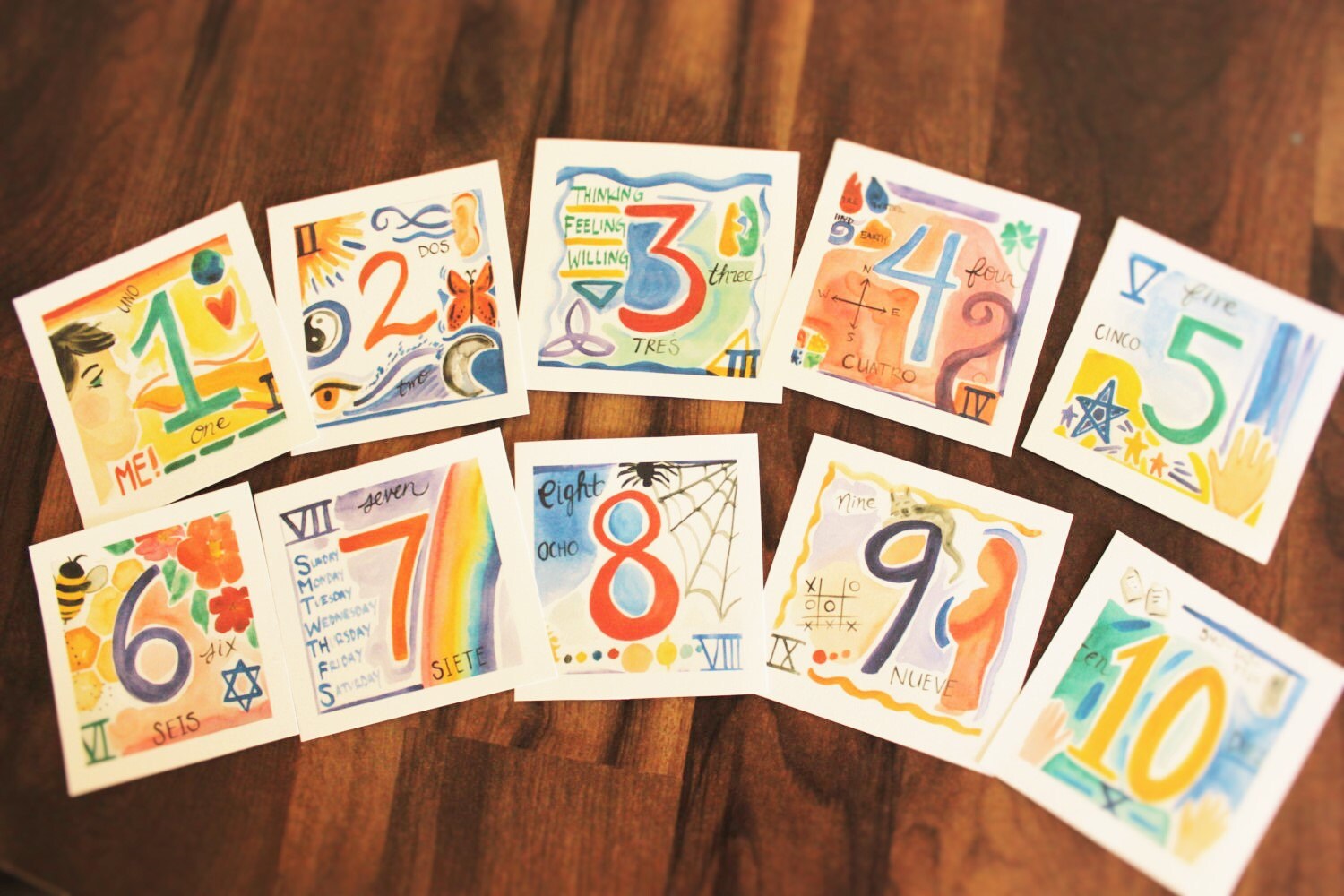 Waldorf Quality of Numbers Cards DIGITAL - Etsy UK