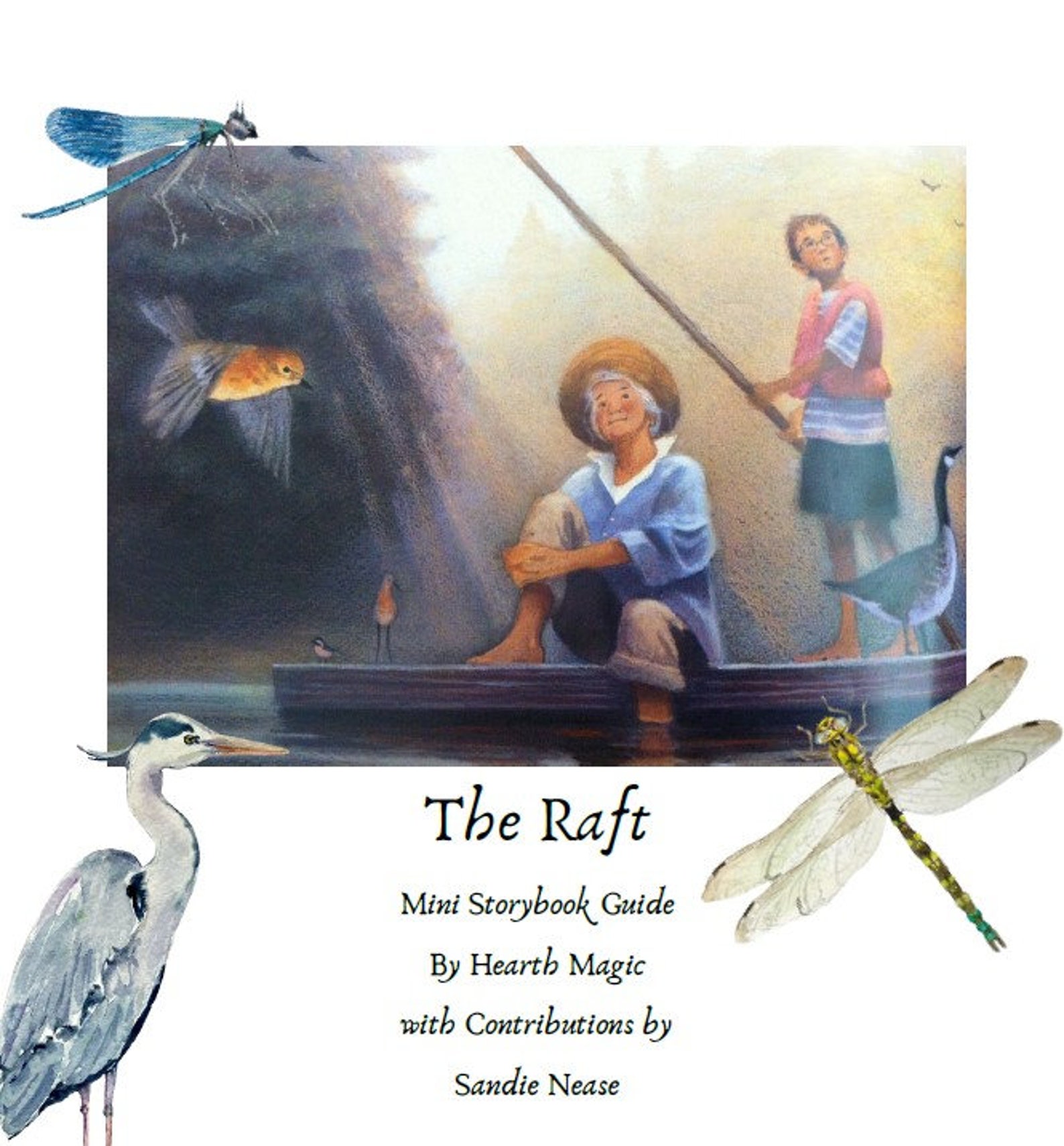 The Raft Mini Picture Book Guide - Etsy
