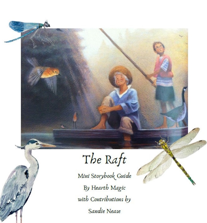 The Raft Mini Picture Book Guide - Etsy