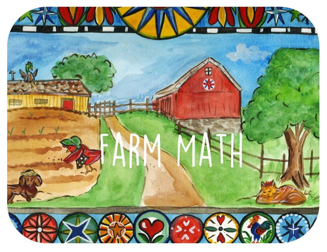 SALE!!!! Family Math: Farm Edition - Etsy