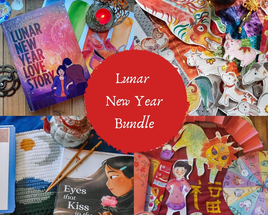 Lunar New Year Bundle- Festival, Nian Monster, Chinese & Vietnamese ...