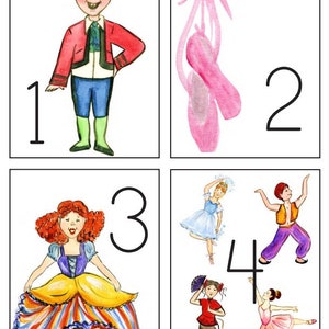 The Nutcracker- Paper Puppet Set - Etsy