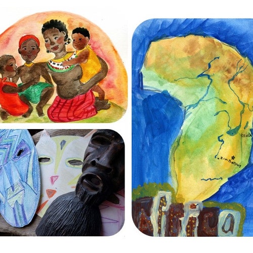African Folktales Mini Guide Print at Home - Etsy