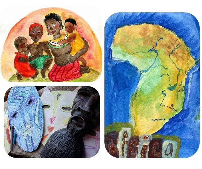 African Folktales Mini Guide Print at Home | Etsy