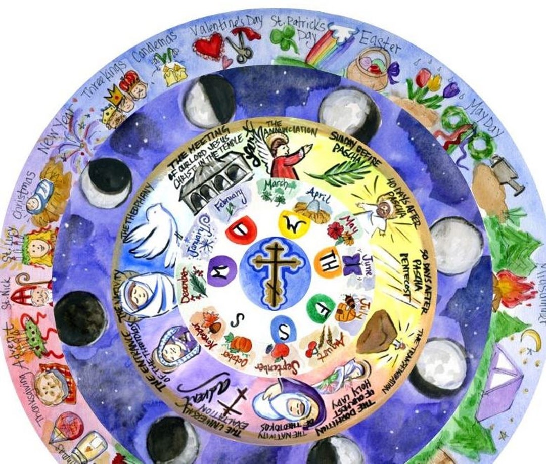 Waldorf Festival and Orthodox 12 Feasts Calendar - PDF - Etsy