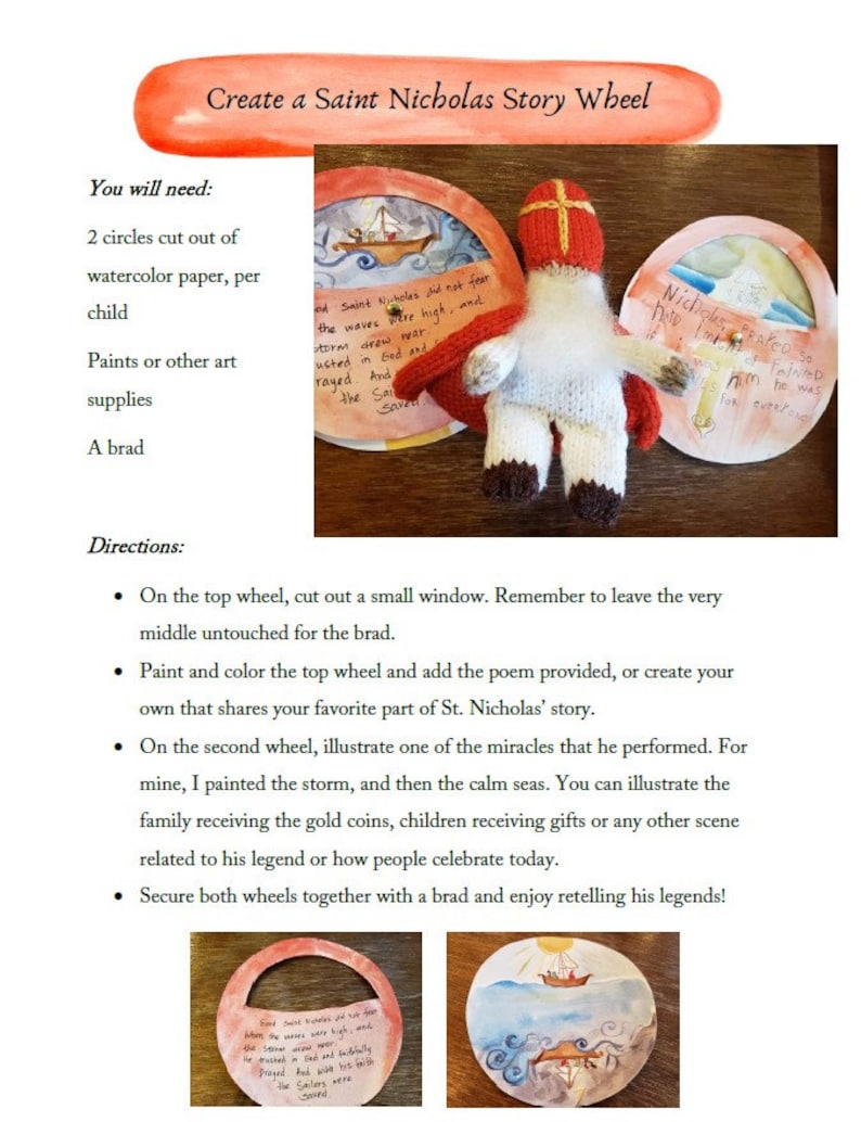 Baker's Dozen- Saint Nicholas Picture Book Guide - Etsy