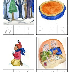 Over the River and Through the Woods Mini Literature Guide - Etsy