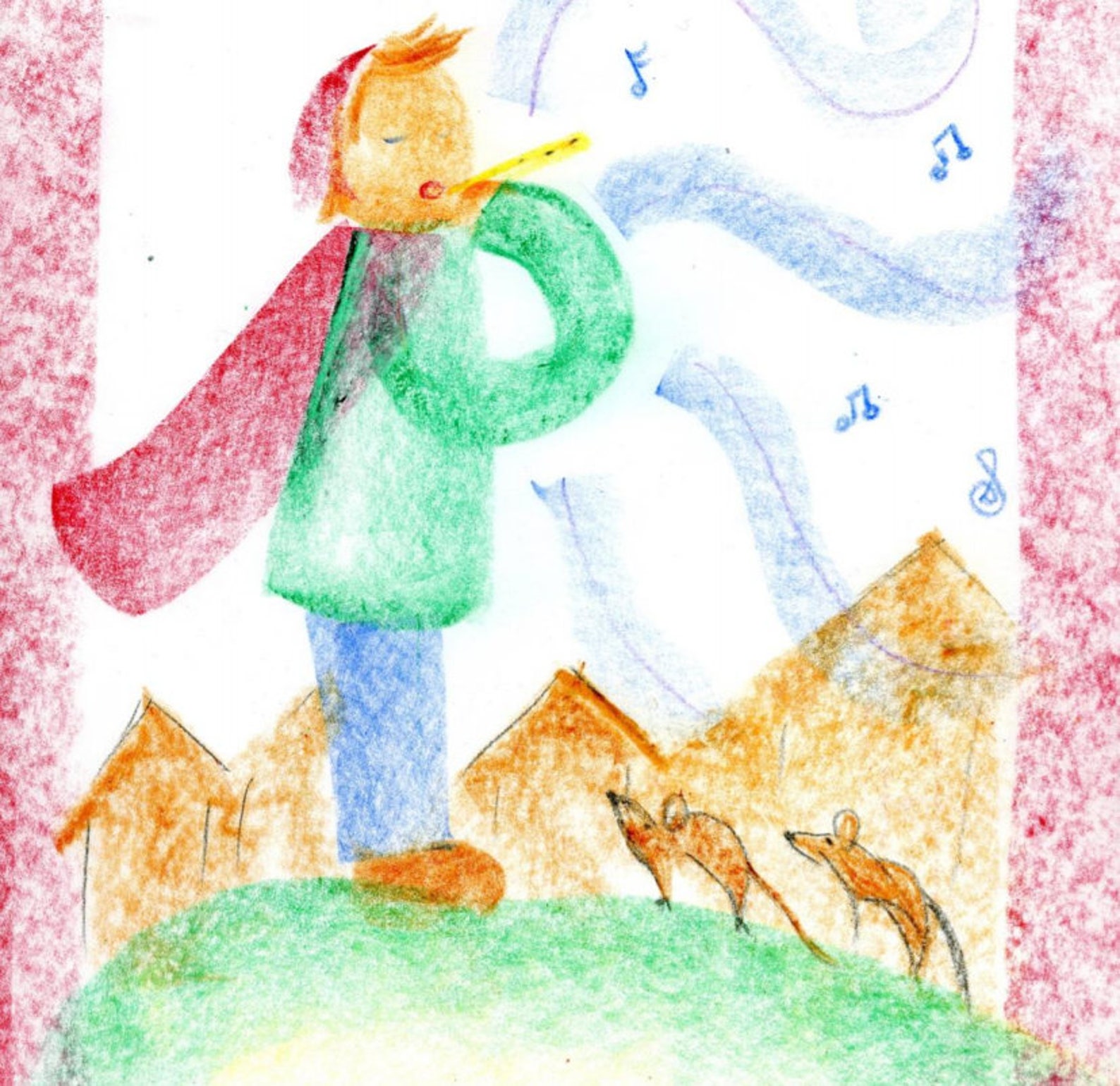 The Pied Piper of Hamelin: Letter P Fairy Tale Set - Etsy