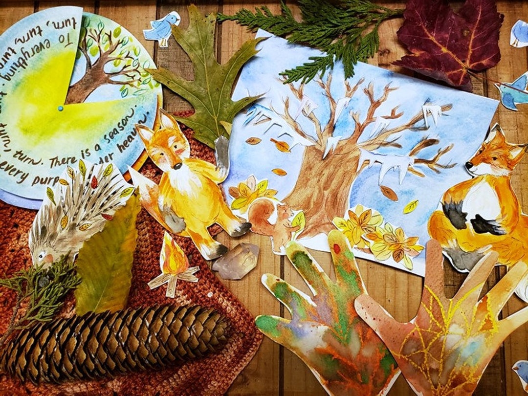 Fletcher and the Falling Leaves Mini Picture Book Guide - Etsy