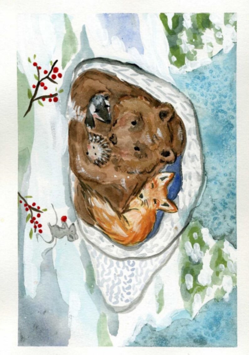 The Mitten Circletime and Paper Puppetry Set | Etsy