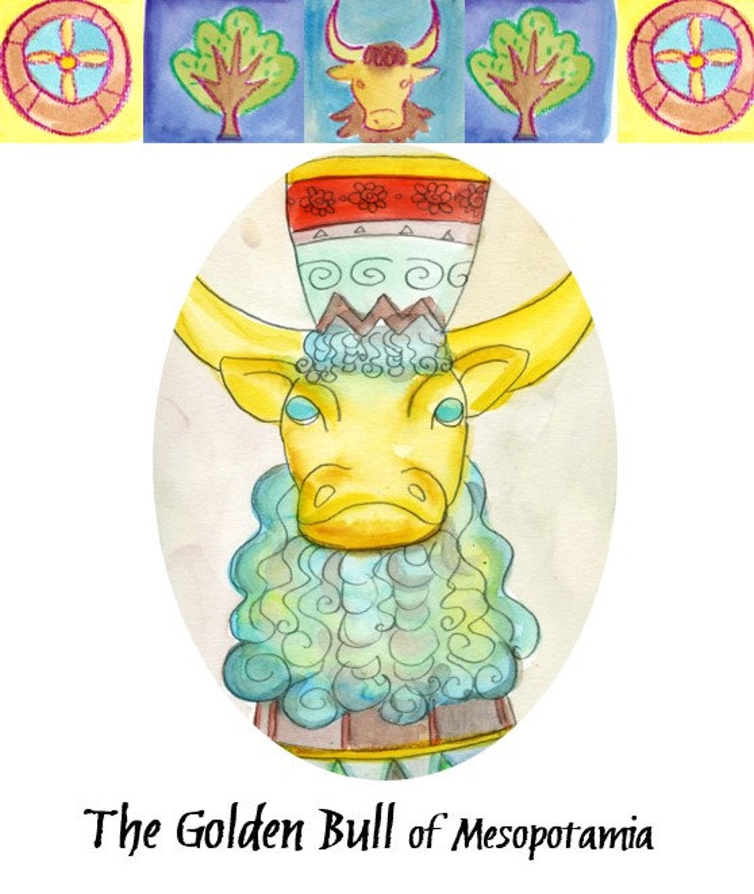 The Golden Bull Ancient Mesopotamian Learning Guide - Etsy