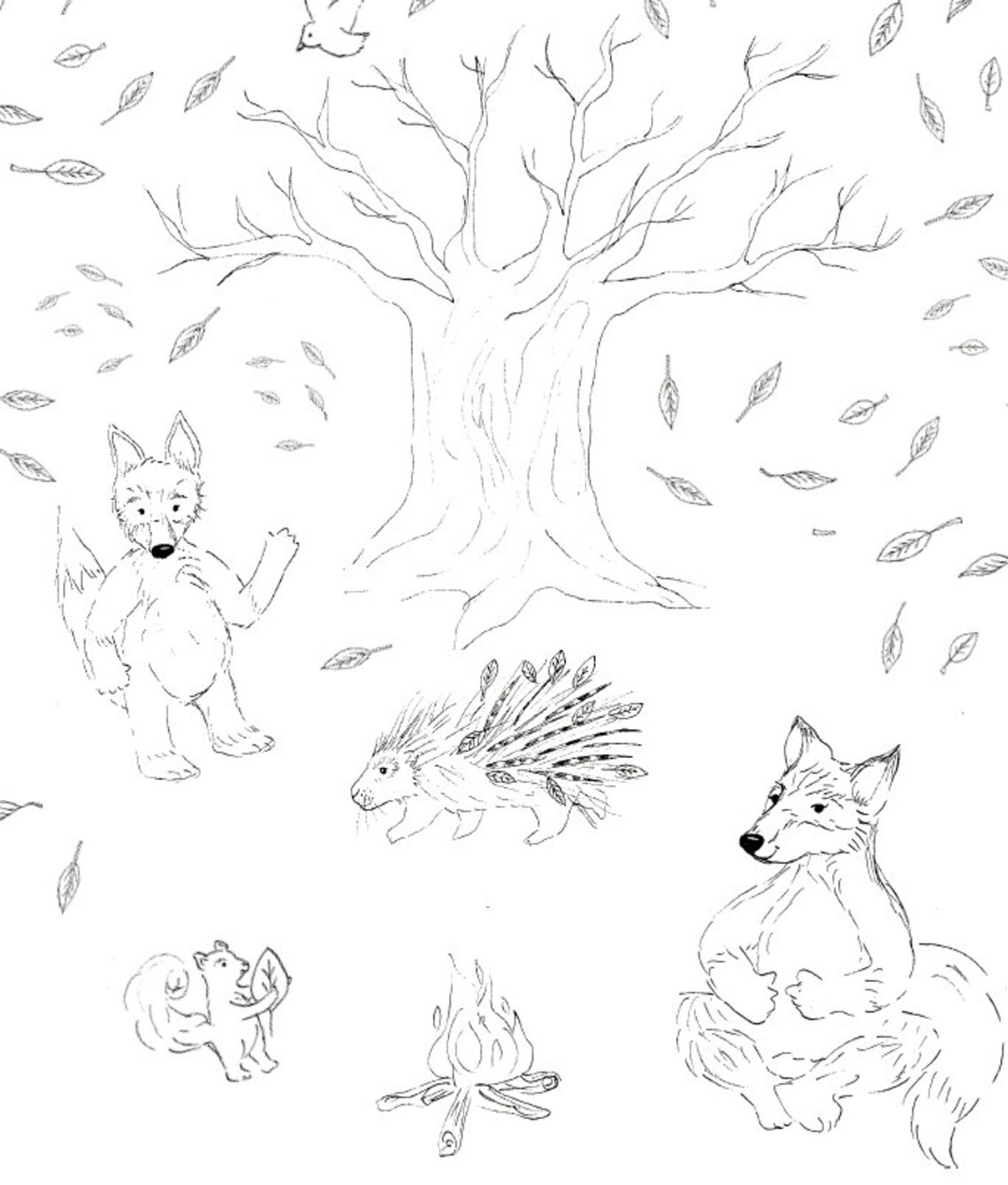 Fletcher and the Falling Leaves Mini Picture Book Guide - Etsy