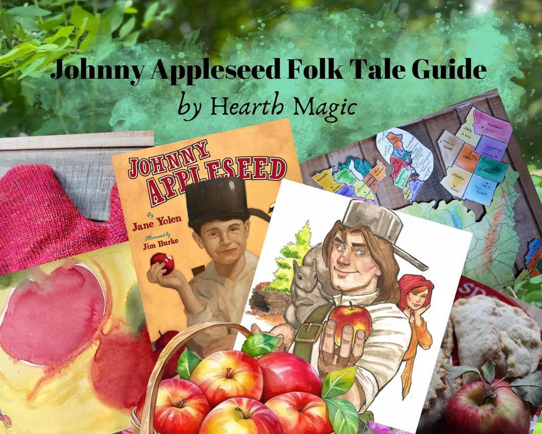 Johnny Appleseed Folk Tale Guide - Etsy