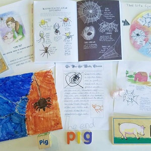 Charlotte's Web Family Learning Guide- Ready to Print! - Etsy