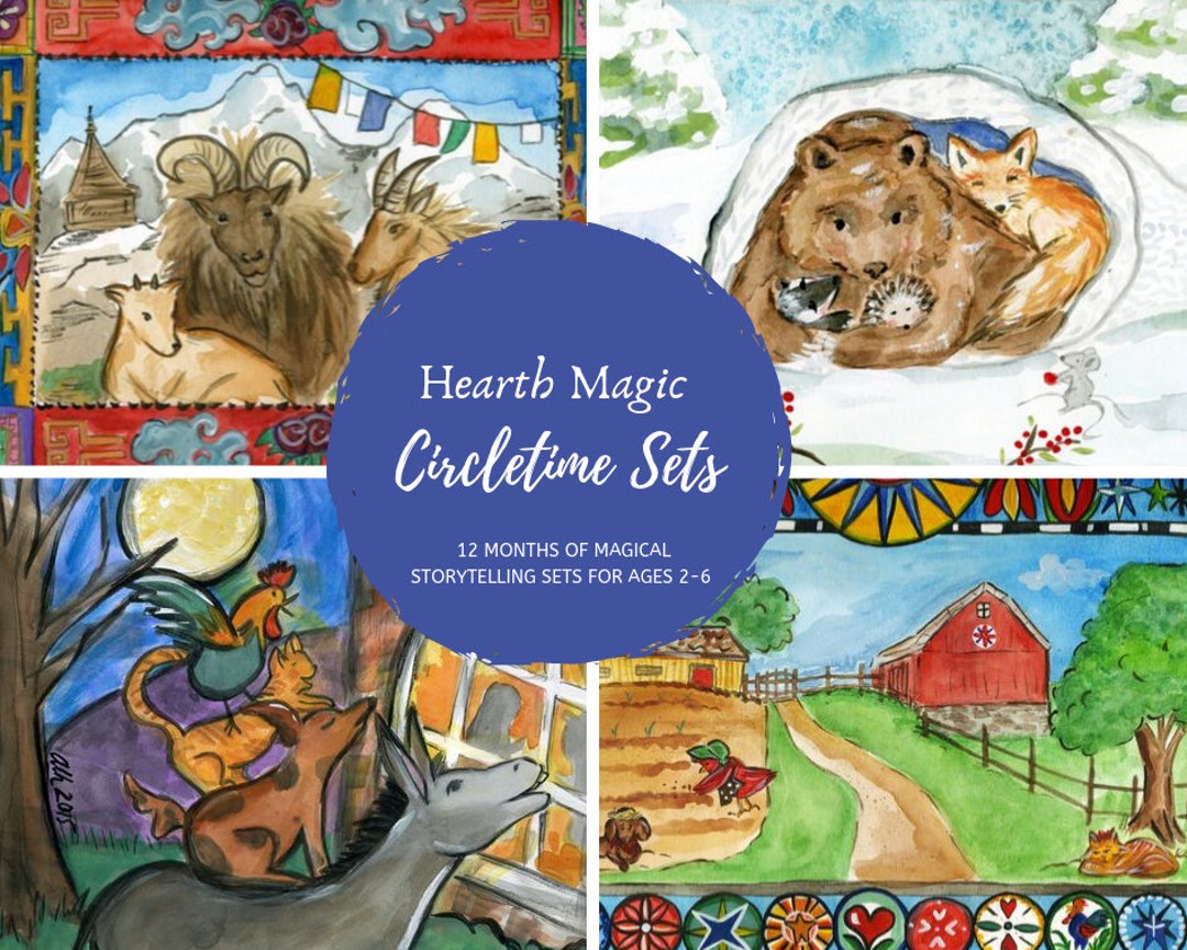 Yearly Circletime Subscription- PDF Bundle and Save! Morning Basket - Etsy