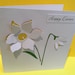 Daffodil Card - Easter Card - Mother's Day Card - Birthday Card - Paper ...