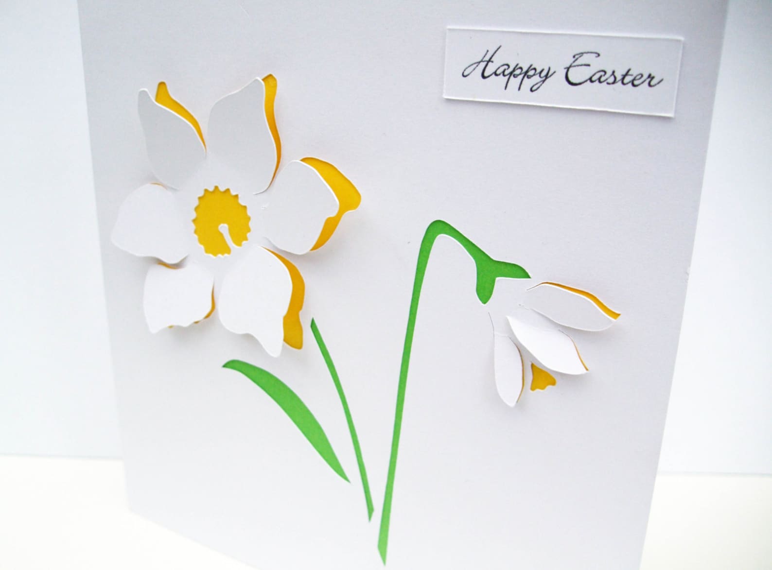 Daffodil Card - Mother's Day Card - Birthday Card - Easter Card ...