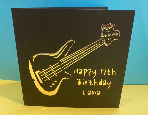 Bass Guitar Birthday