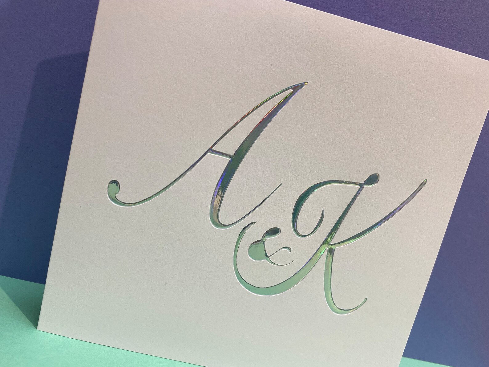 Personalised Engagement Card, Wedding Card, Anniversary Card - Paper ...