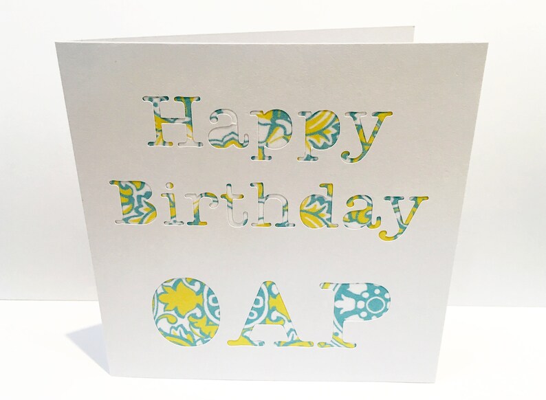 65th Birthday Card - Happy Birthday OAP - Funny Card for a Special ...